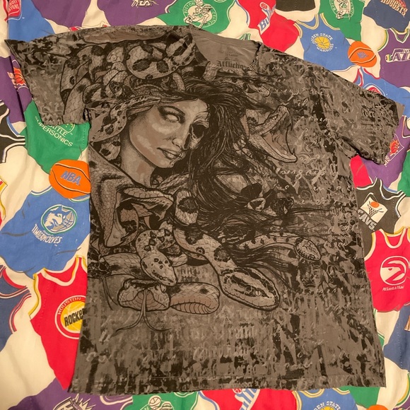 Affliction | Shirts | Super Rare Kari Barba Affliction Signature Series ...